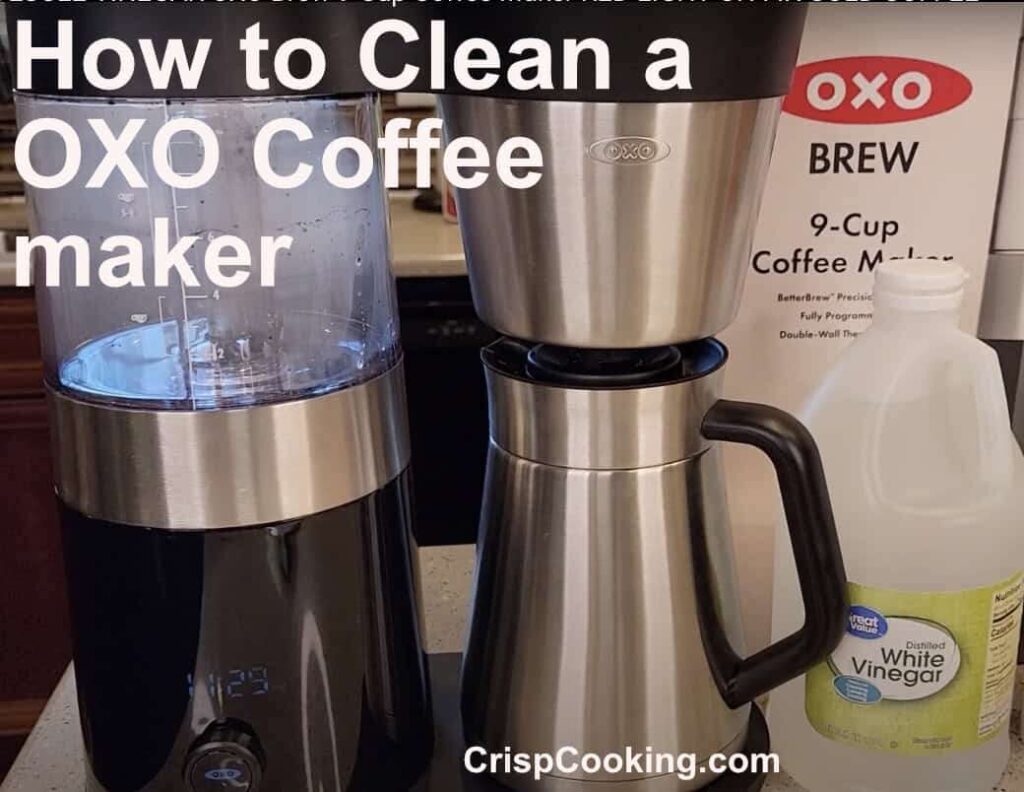 How To Descale Oxo Coffee Maker: Fast Step-By-Step - KitchFlair